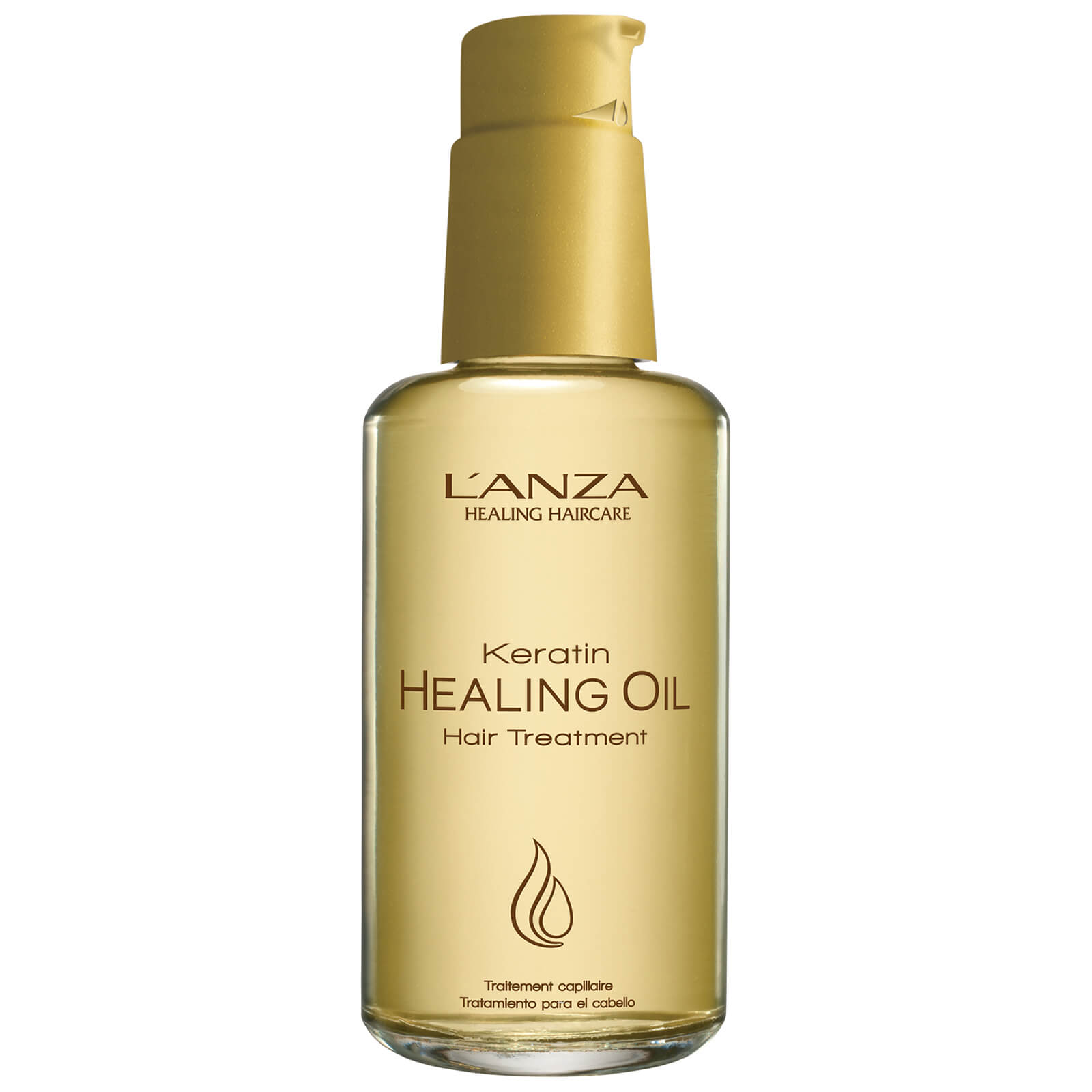 L’Anza Keratin Healing Oil Hair Treatment – 6.2 fl oz bottle ...