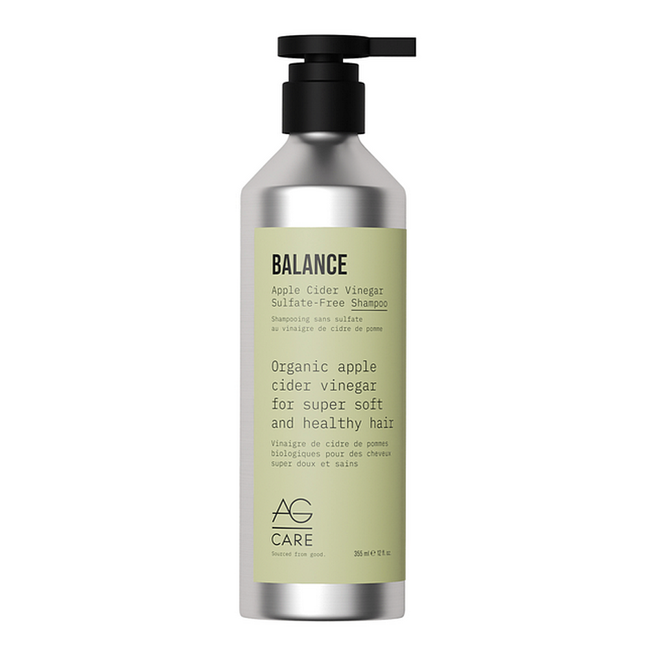 AG Care Balance Apple Cider Vinegar Sulfate-Free Shampoo 12 Oz ...